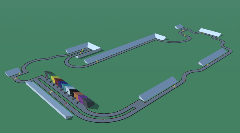 DaZeech67 Intl Autodrome - Custom PolyTrack Racing Track