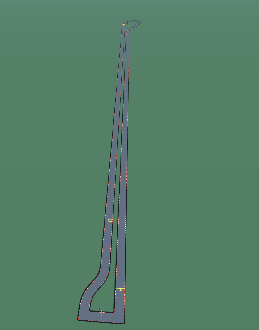 AVUS Circiut - Custom PolyTrack Racing Track