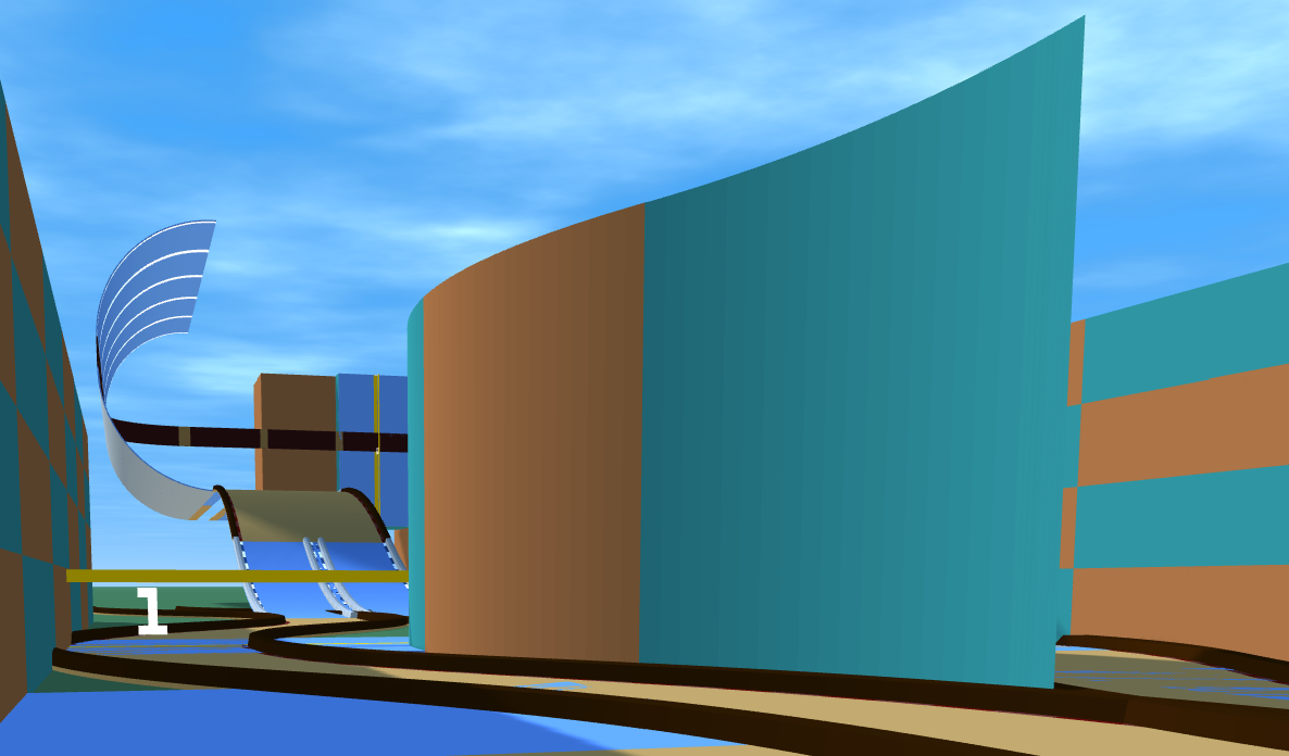 electric madness - Custom PolyTrack Racing Track