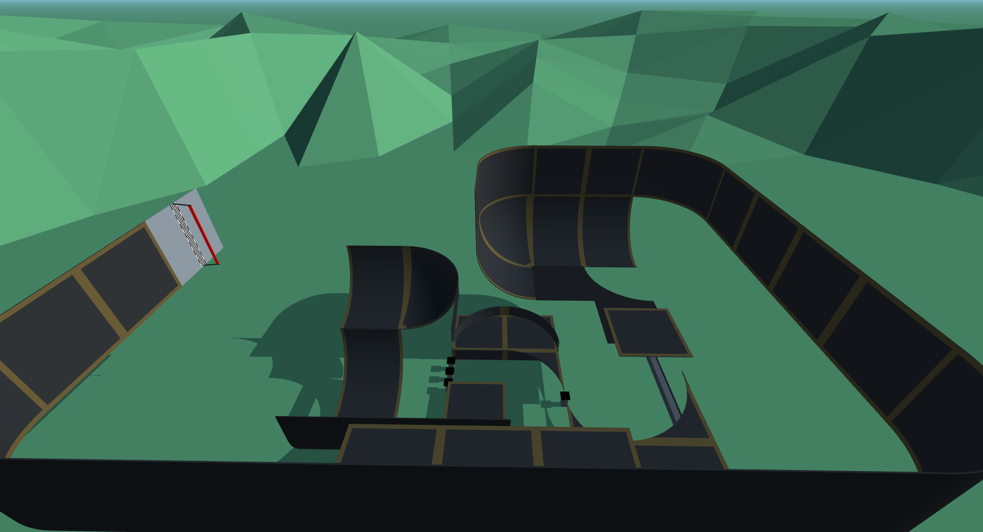 Impossible climb - Custom PolyTrack Racing Track