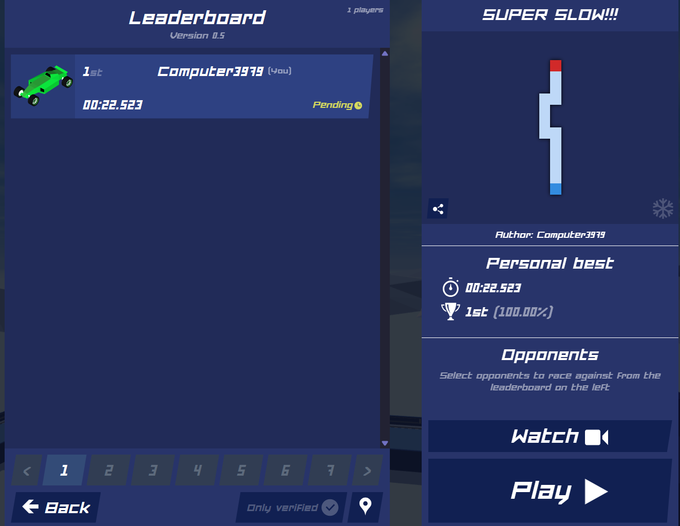 Slowness Superb - Custom PolyTrack Racing Track